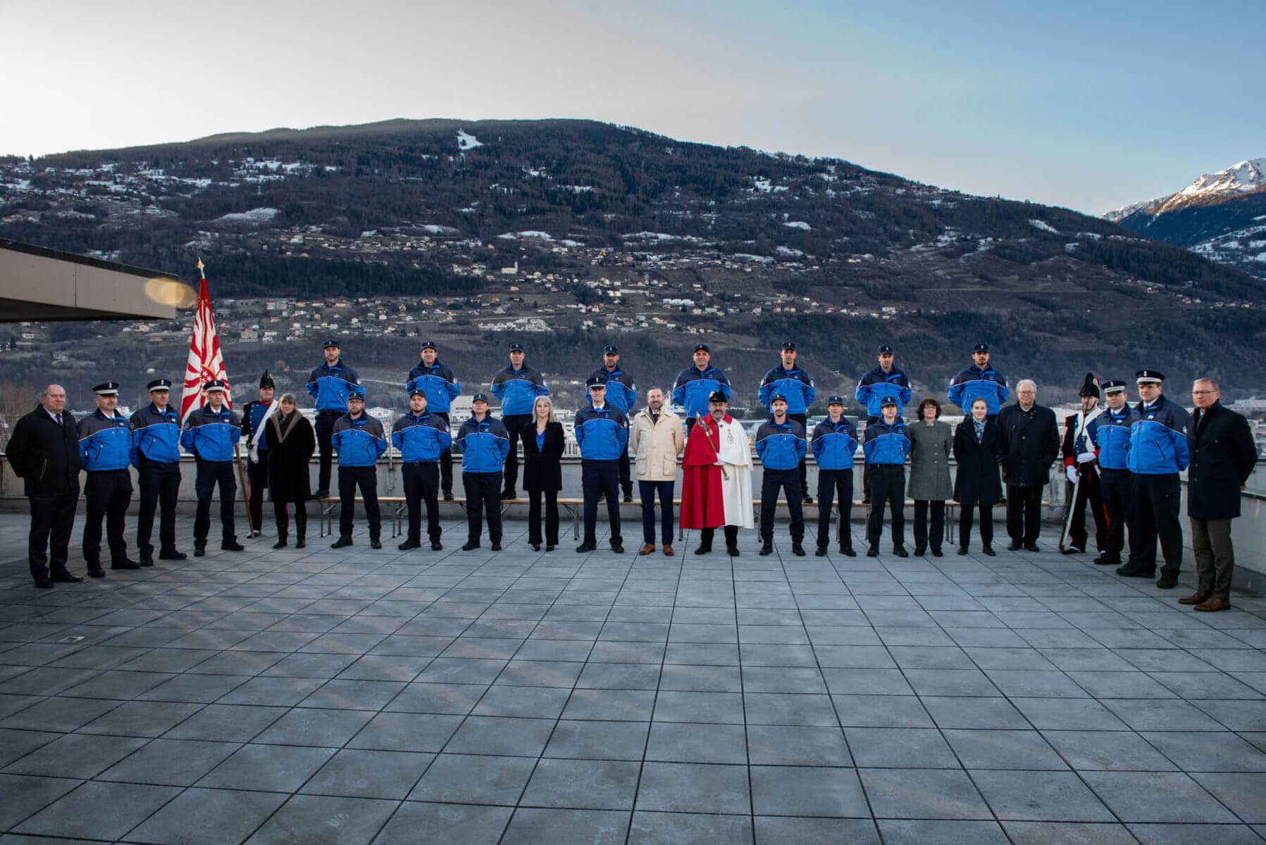 Vereidigung bei der Kantonspolizei Wallis – Kantonspolizei Wallis