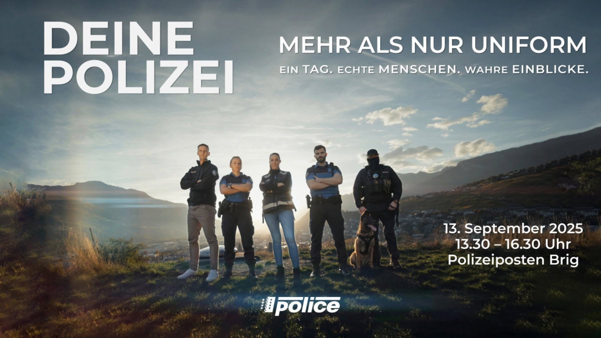 DEINE POLIZEI – MEHR ALS NUR UNIFORM – Kantonspolizei Wallis